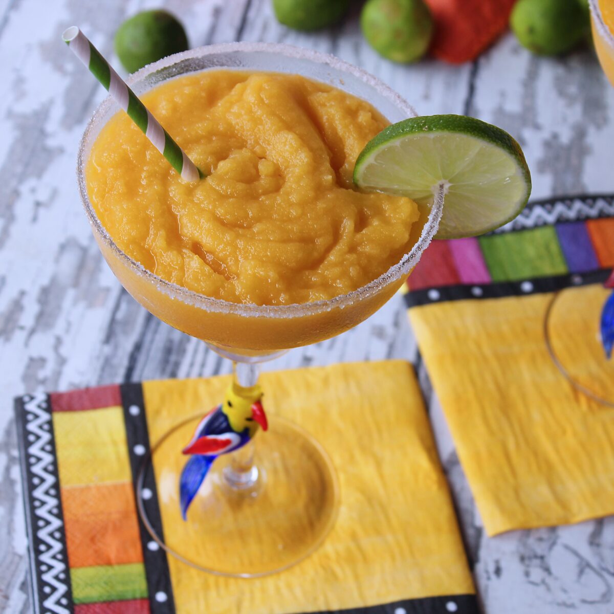 Mango Key Lime Margaritas - Baked Broiled and Basted