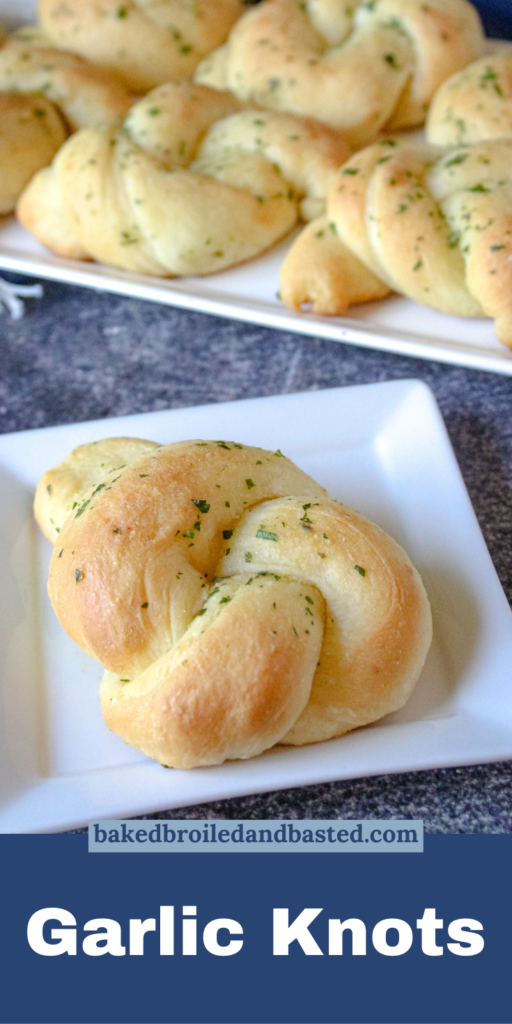 Bread Machine Garlic Knots pin1
