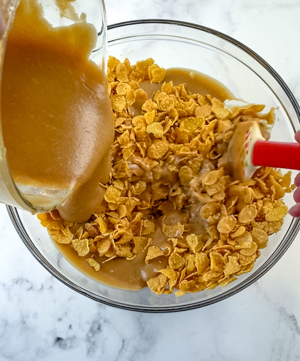Peanut Butter Cornflake Cookies