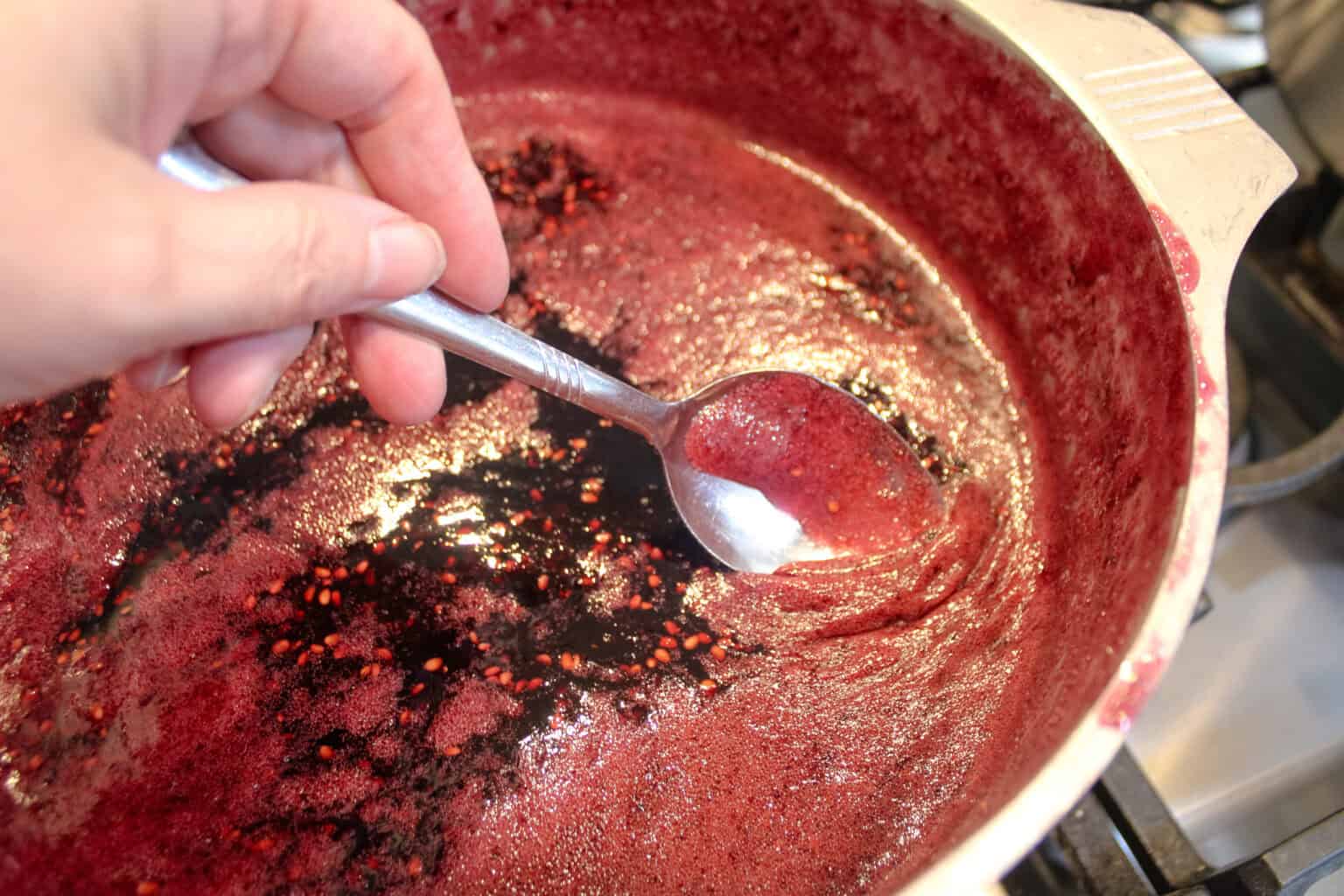 Easy Blackberry Jam with Pectin - Baked Broiled and Basted