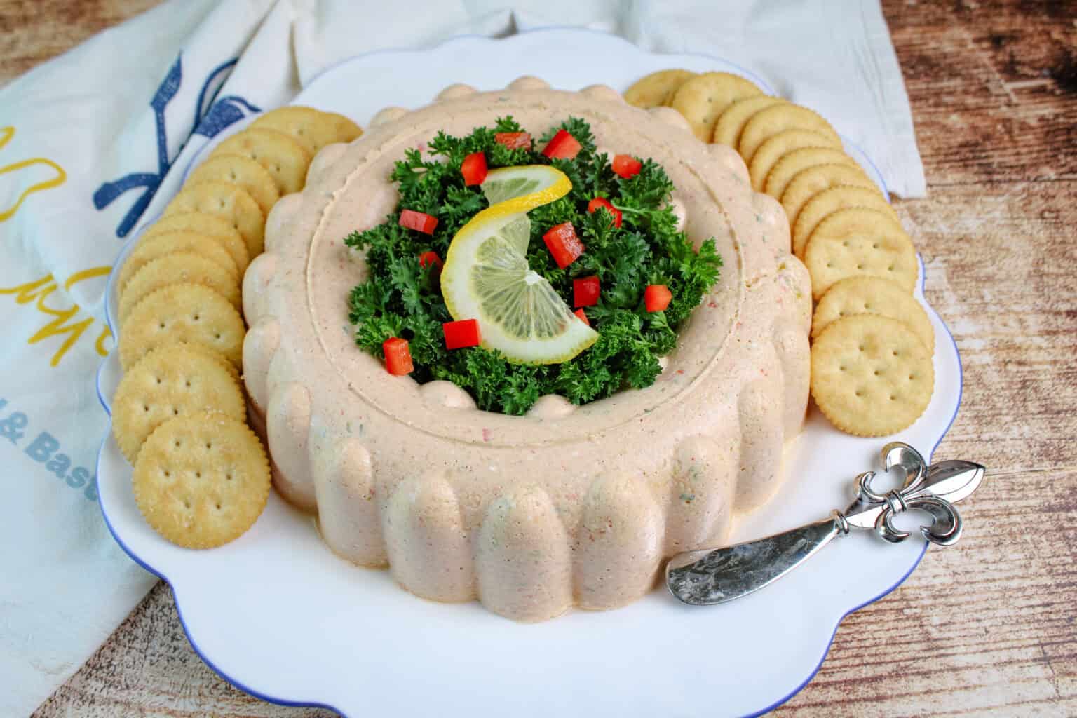 Louisiana Shrimp Mold - Baked Broiled and Basted