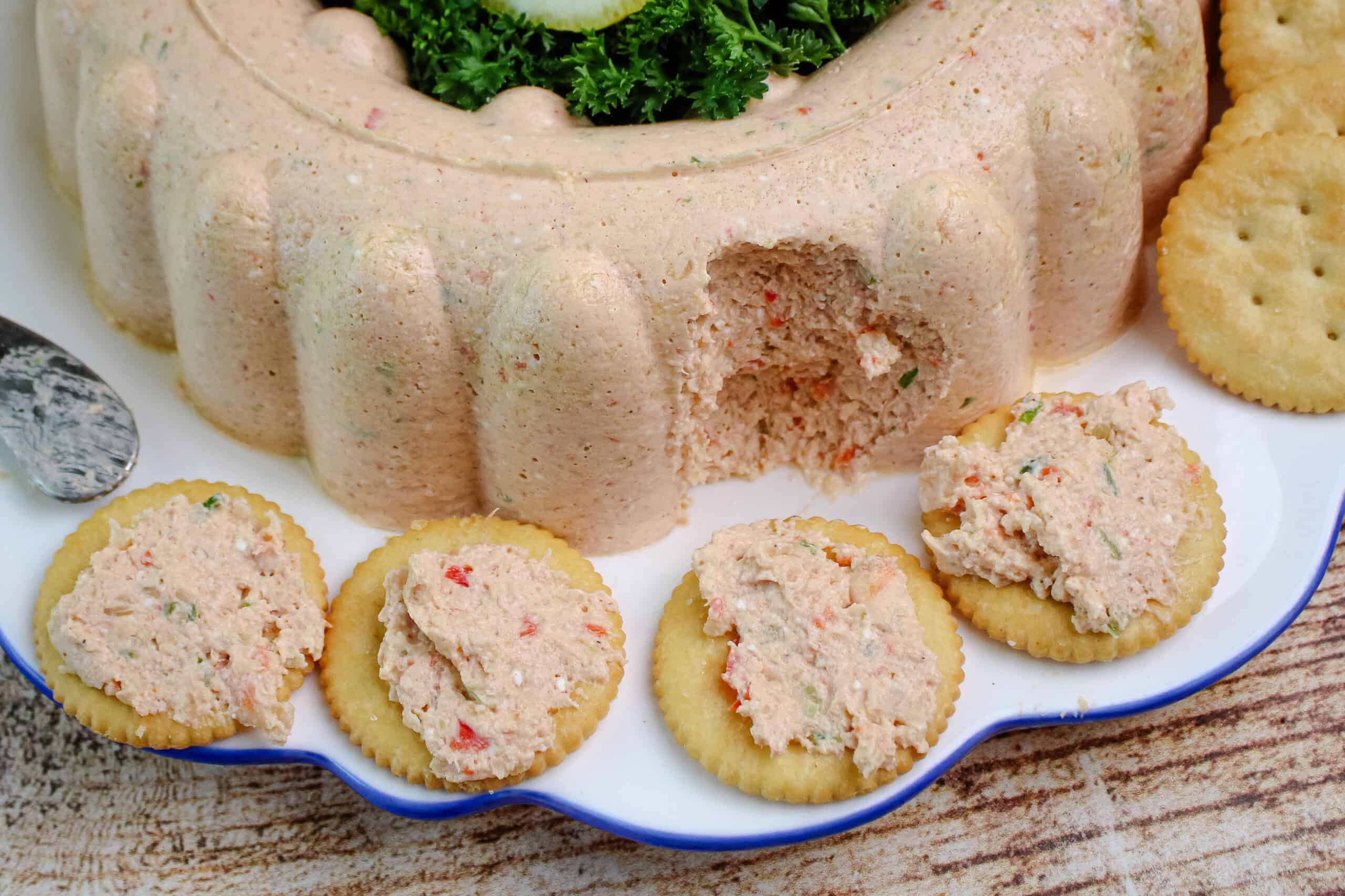 Louisiana Shrimp Mold - Baked Broiled and Basted