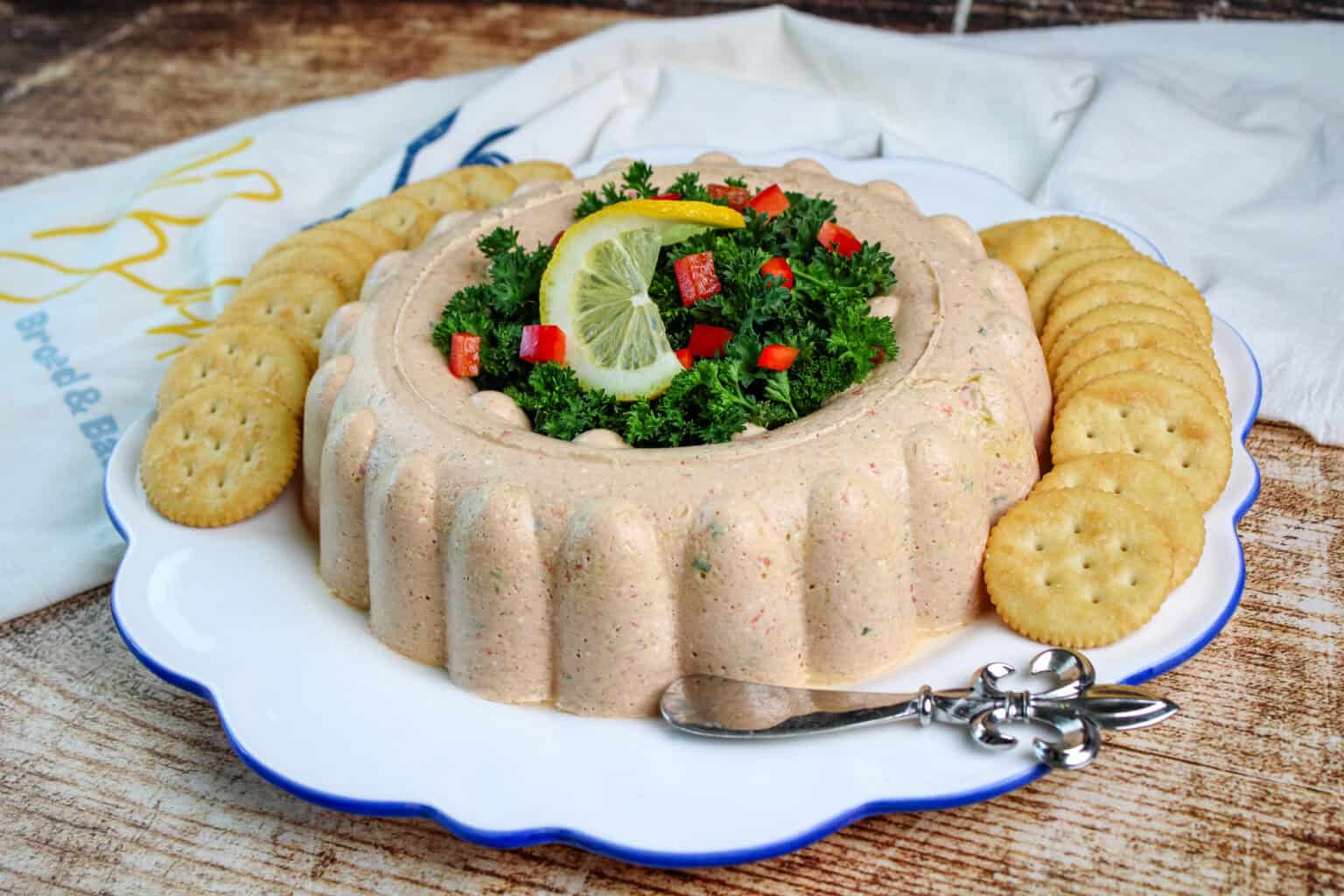 Louisiana Shrimp Mold - Baked Broiled and Basted