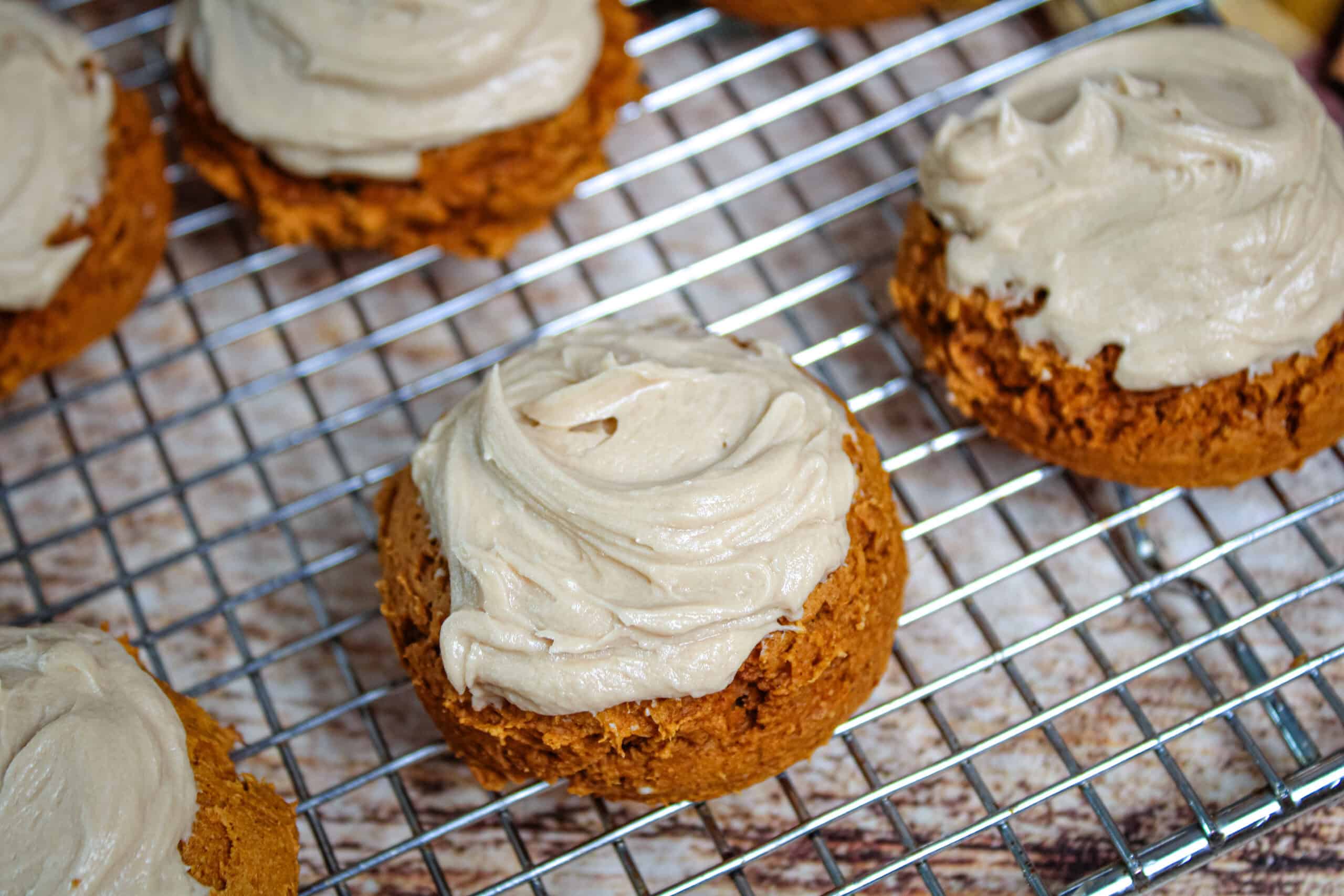 Easy Pumpkin Cookies - Baked Broiled and Basted