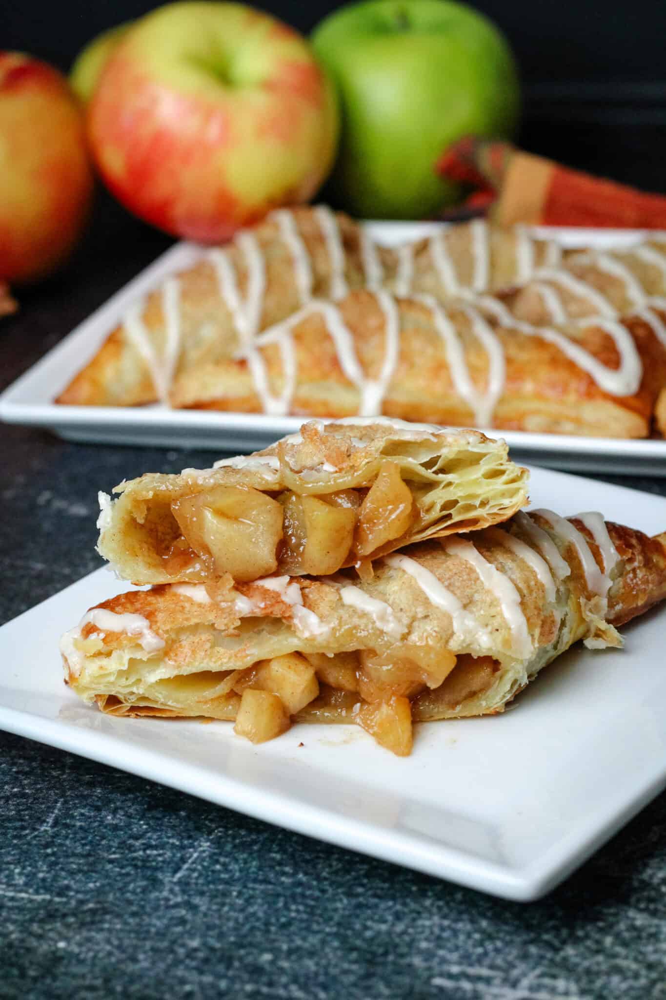 Apple Turnovers - Baked Broiled and Basted
