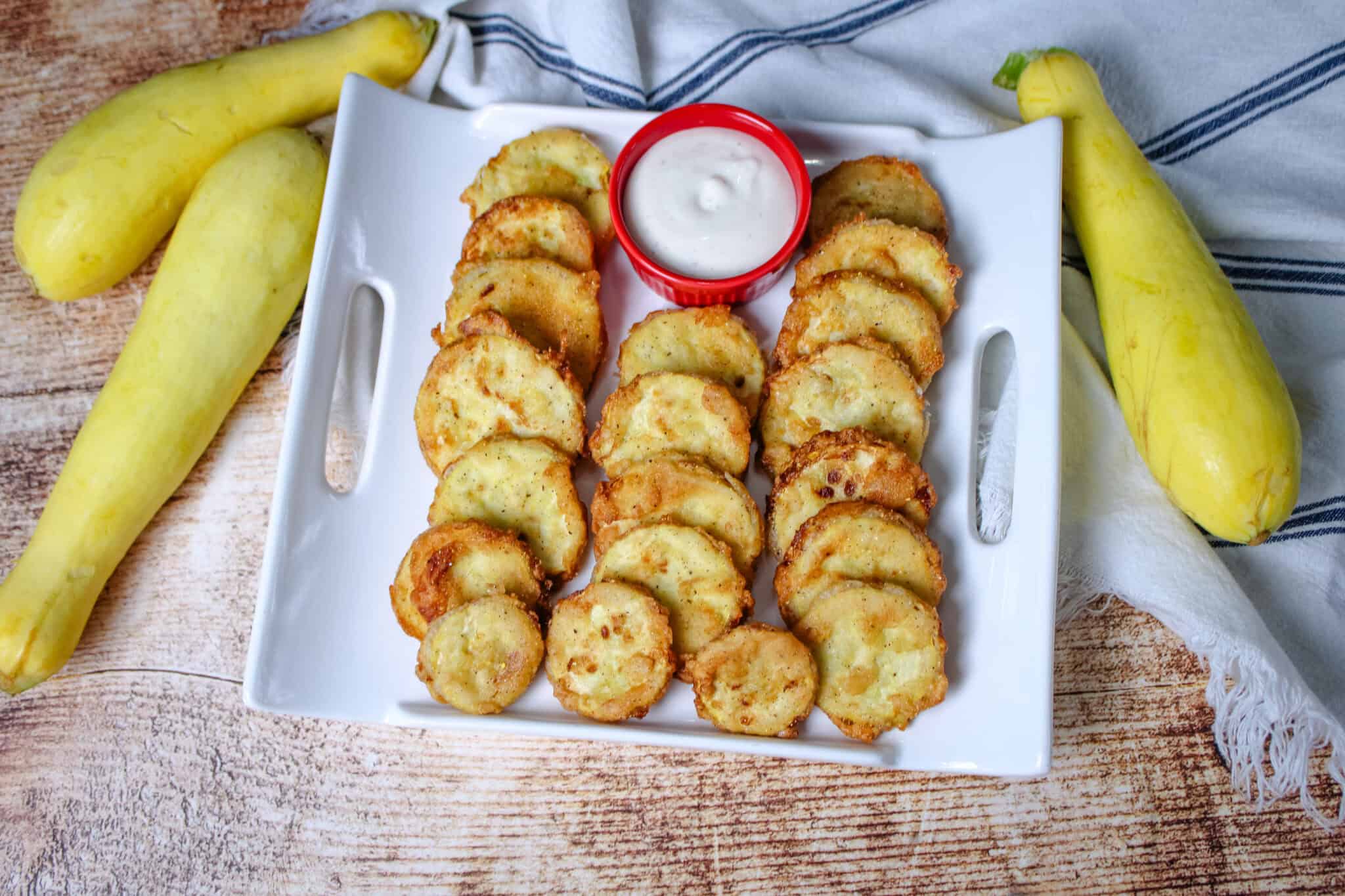 Southern Fried Yellow Squash - Baked Broiled and Basted